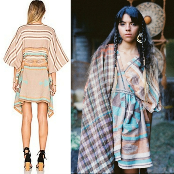 Spell | Intimates & Sleepwear | Nwt Revolver Peyote Shrug Short Robe ...